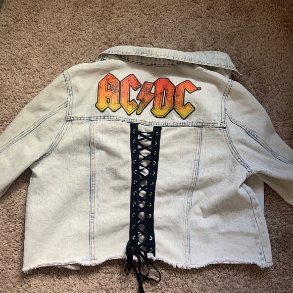 Jackets & Coats | Ac Dc Jean Jacket | Poshmark